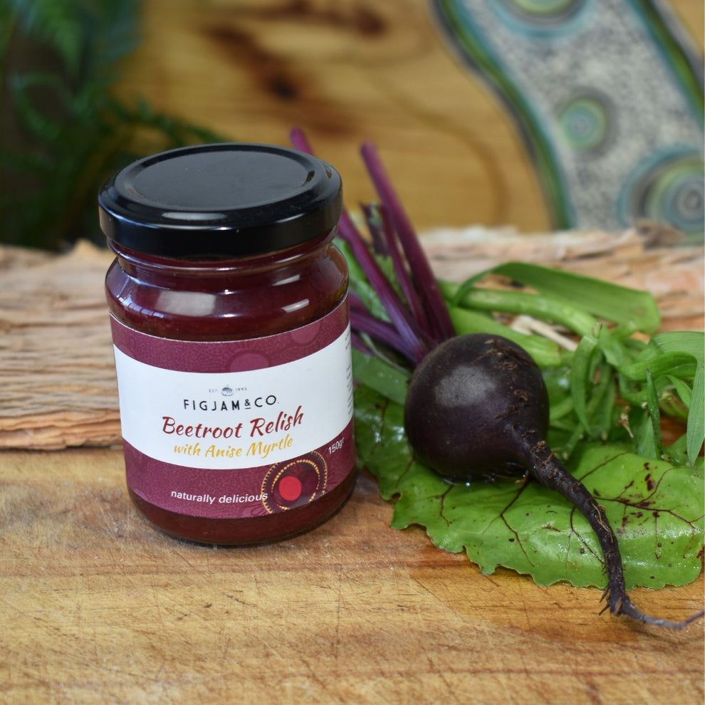 Beetroot Relish with Anise Myrtle – FigJam Collections